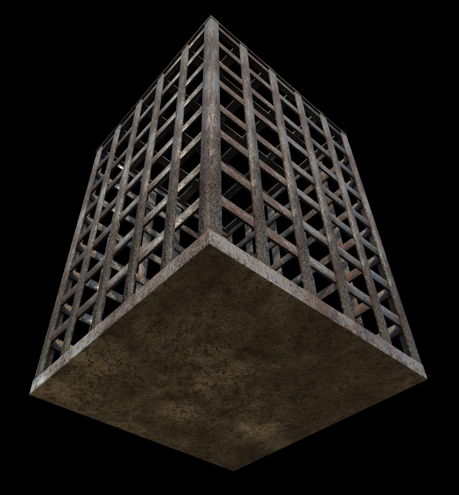 ArtStation - Old Cage - PBR - Textured | Game Assets