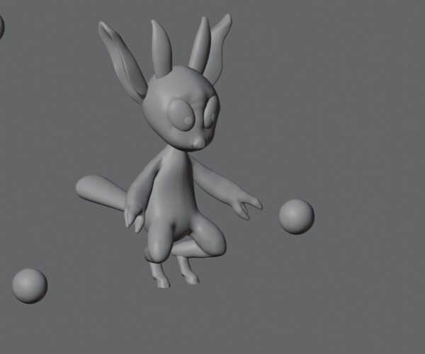 ArtStation - stlized Ori model | Resources