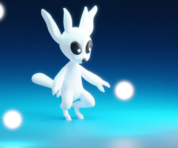 ArtStation - stlized Ori model | Resources