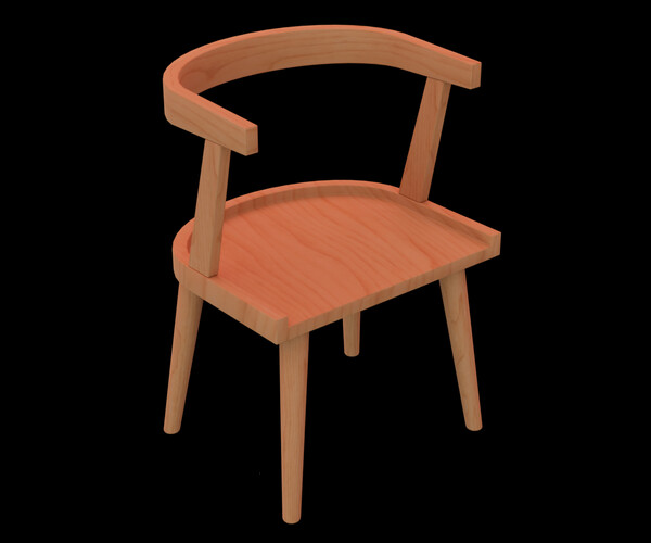 ArtStation - Wooden Chair | Game Assets