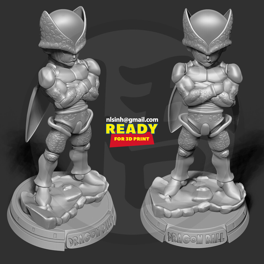 ArtStation - Cell JR - Dragon Ball Fanart | Resources