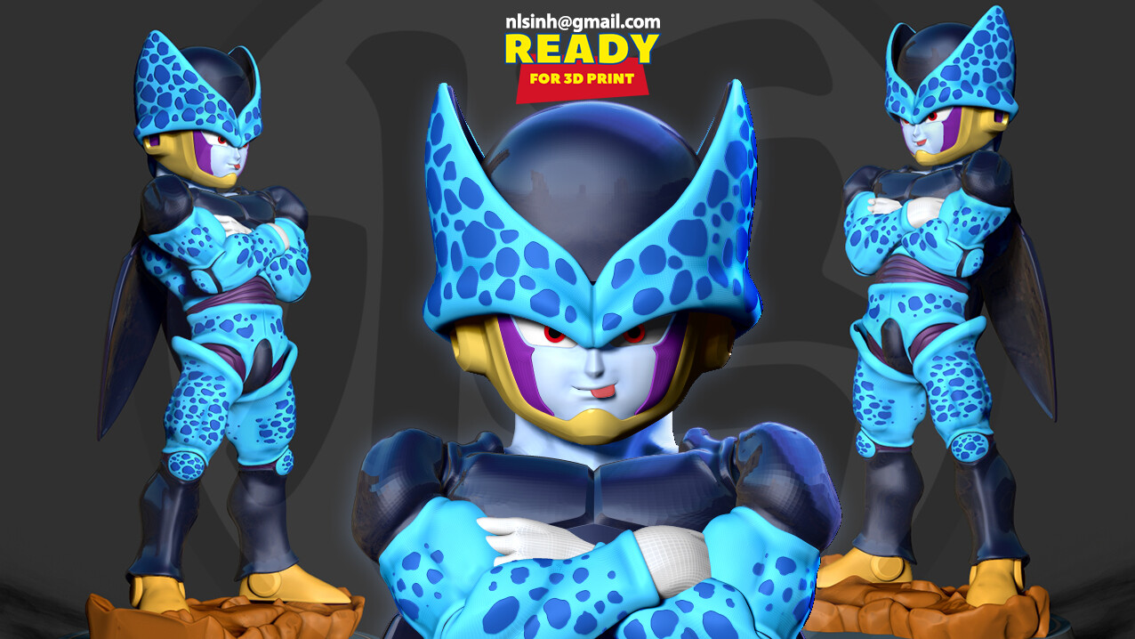 Sinh Nguyen - Cell JR - Dragon Ball Fanart