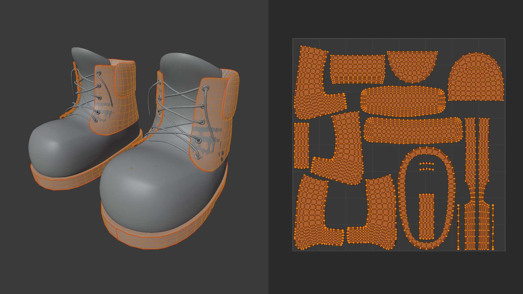 ArtStation - Stylized Boot | 3D model | 4k Textures | Resources