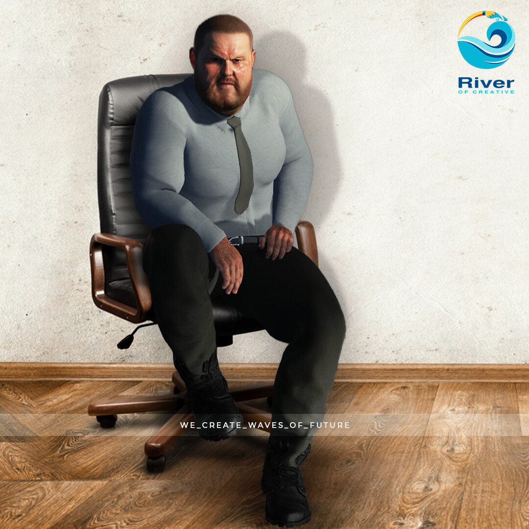 ArtStation - THE BOSS - 3D Character | Game Assets