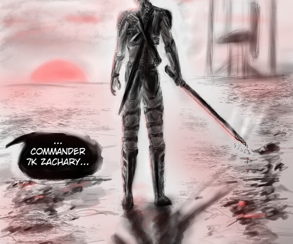 ArtStation - Dead Sun – Vol. 1 Chapter 1. – Graphic Novel by Eliza ...