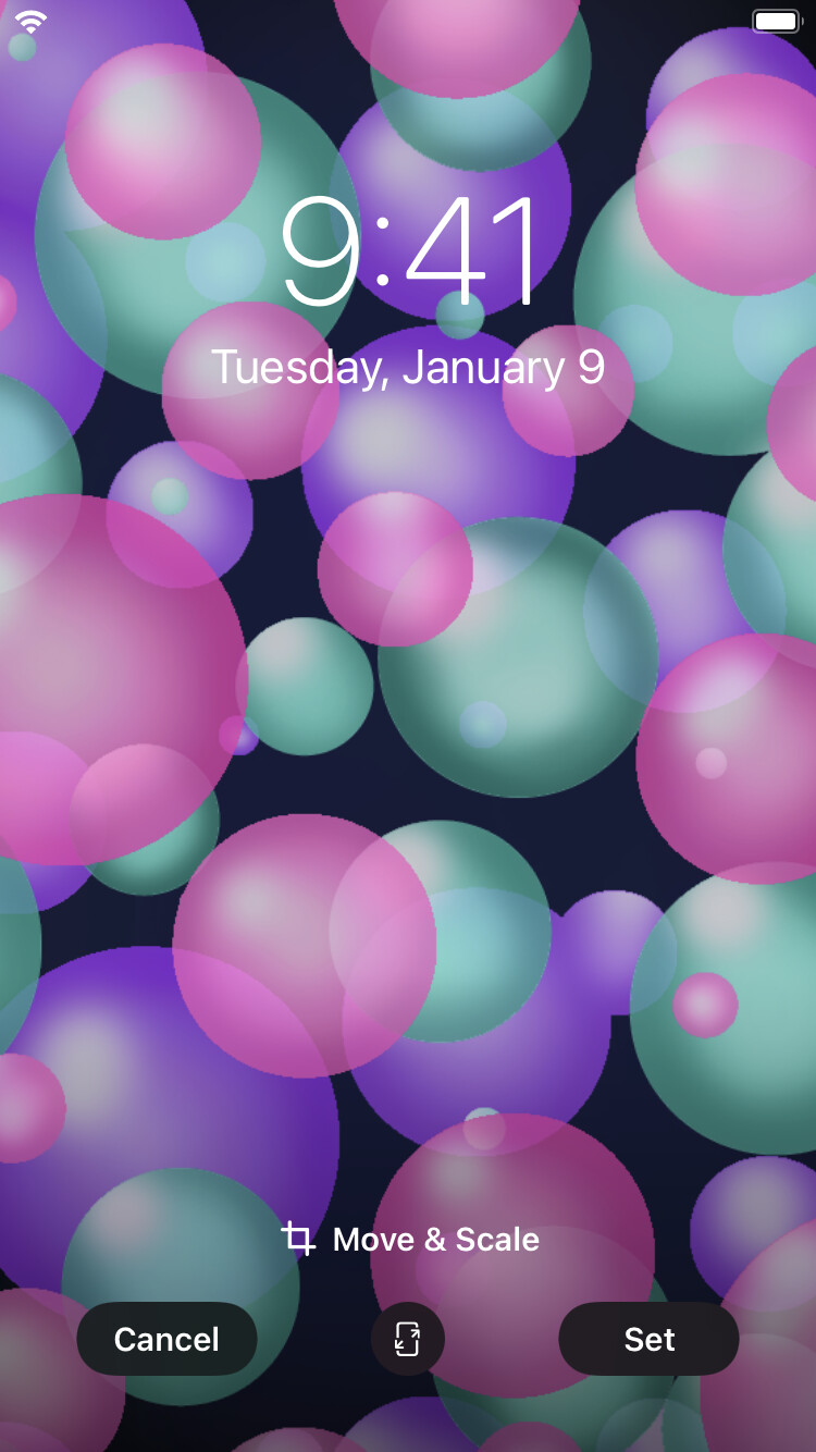 ArtStation - Simple Bubble Phone Wallpaper | Artworks