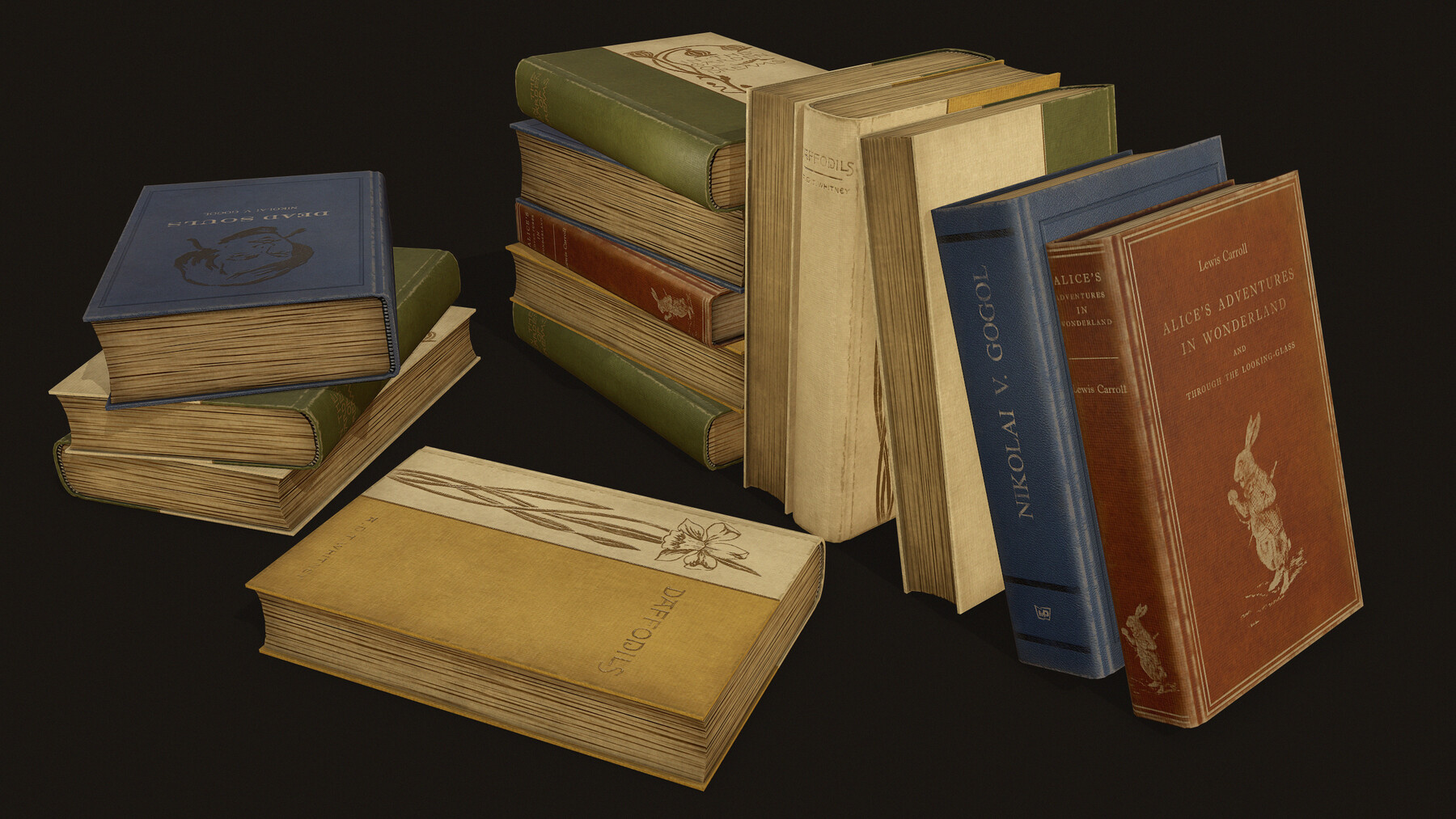 ArtStation - Old books | Game Assets