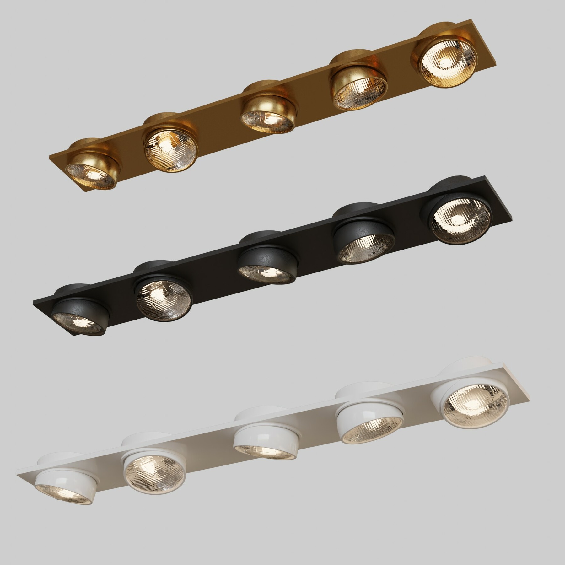 ArtStation - Ceiling lights package over 30 lights | Game Assets