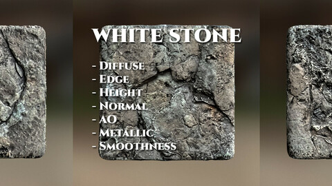 ArtStation - white stone | Game Assets