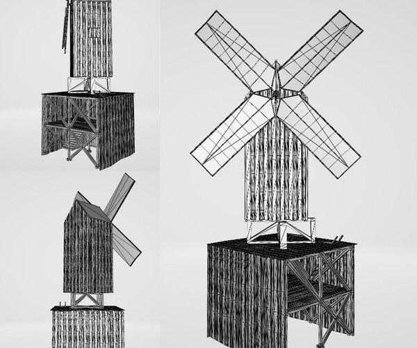 ArtStation - windmill_(StrongHold) | Resources