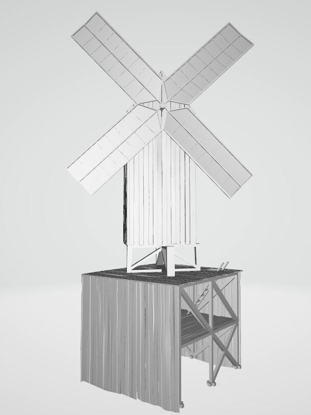 ArtStation - windmill_(StrongHold) | Resources