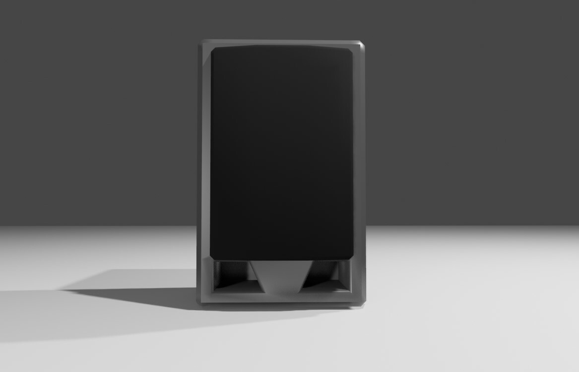 ArtStation - Sound Box - Speaker - Audio - Caixa de Som Low-poly 3D ...