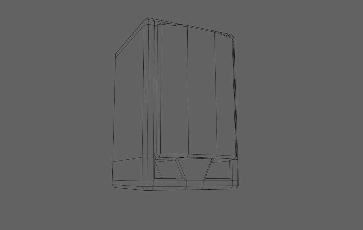 ArtStation - Sound Box - Speaker - Audio - Caixa de Som Low-poly 3D ...