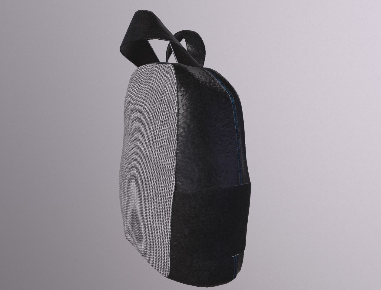 ArtStation - ONE SHOULDER BACKPACK LEATHER low-poly | Game Assets