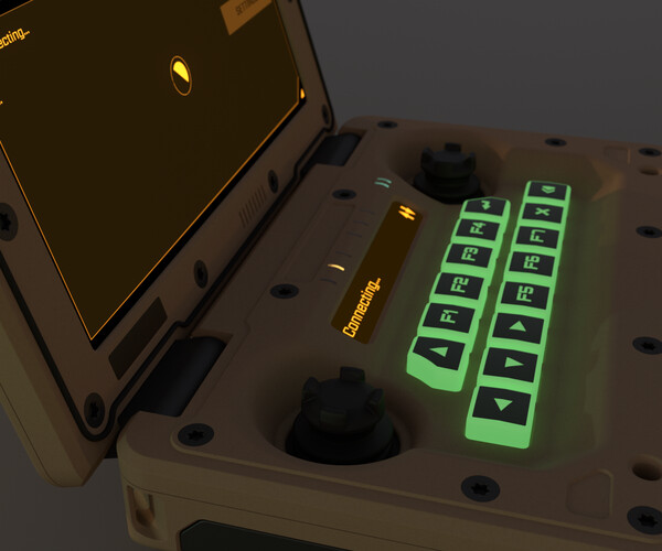 ArtStation - Rugged controller | Resources