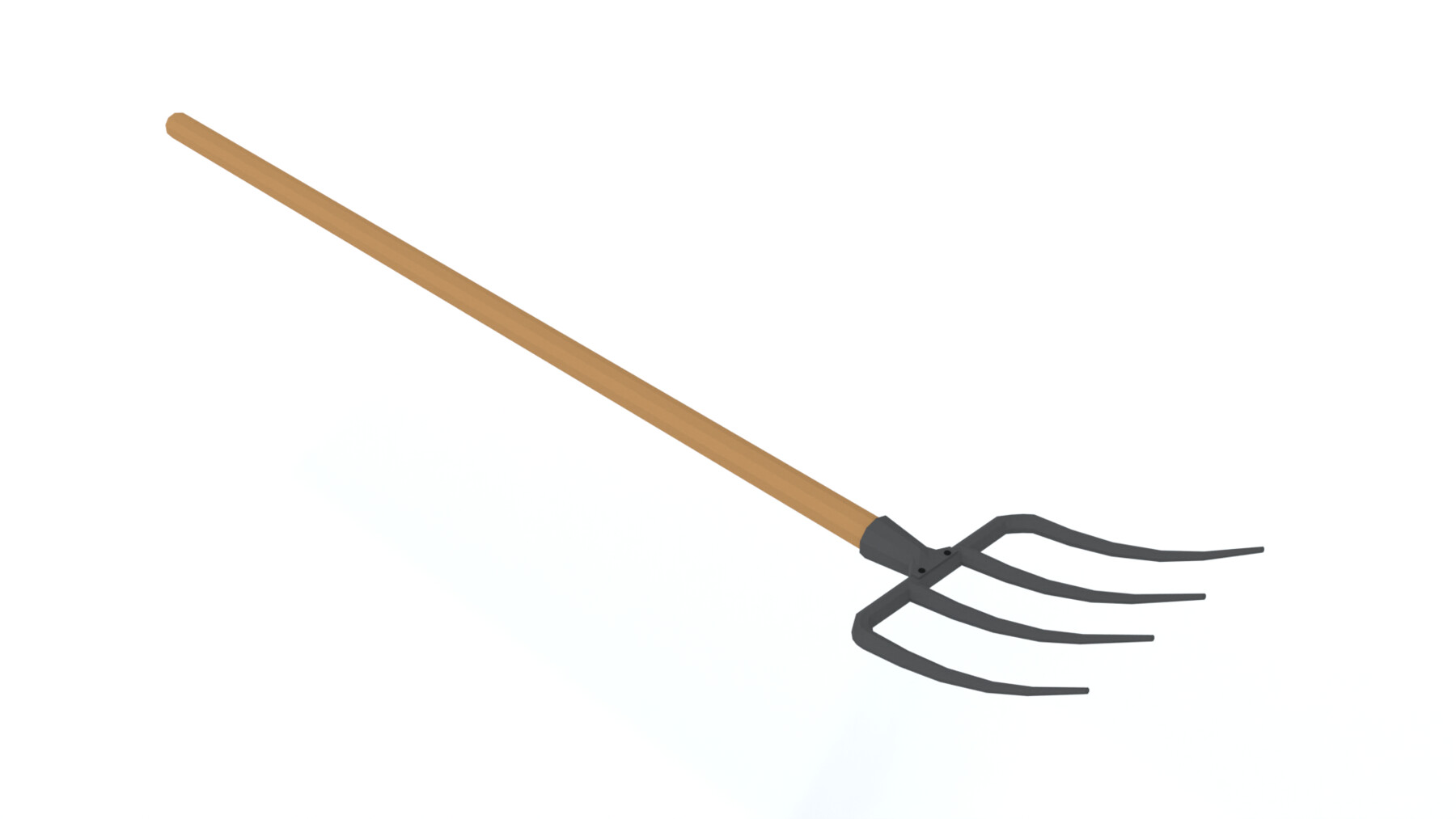 ArtStation - Low Poly Cartoon Pitchfork | Game Assets