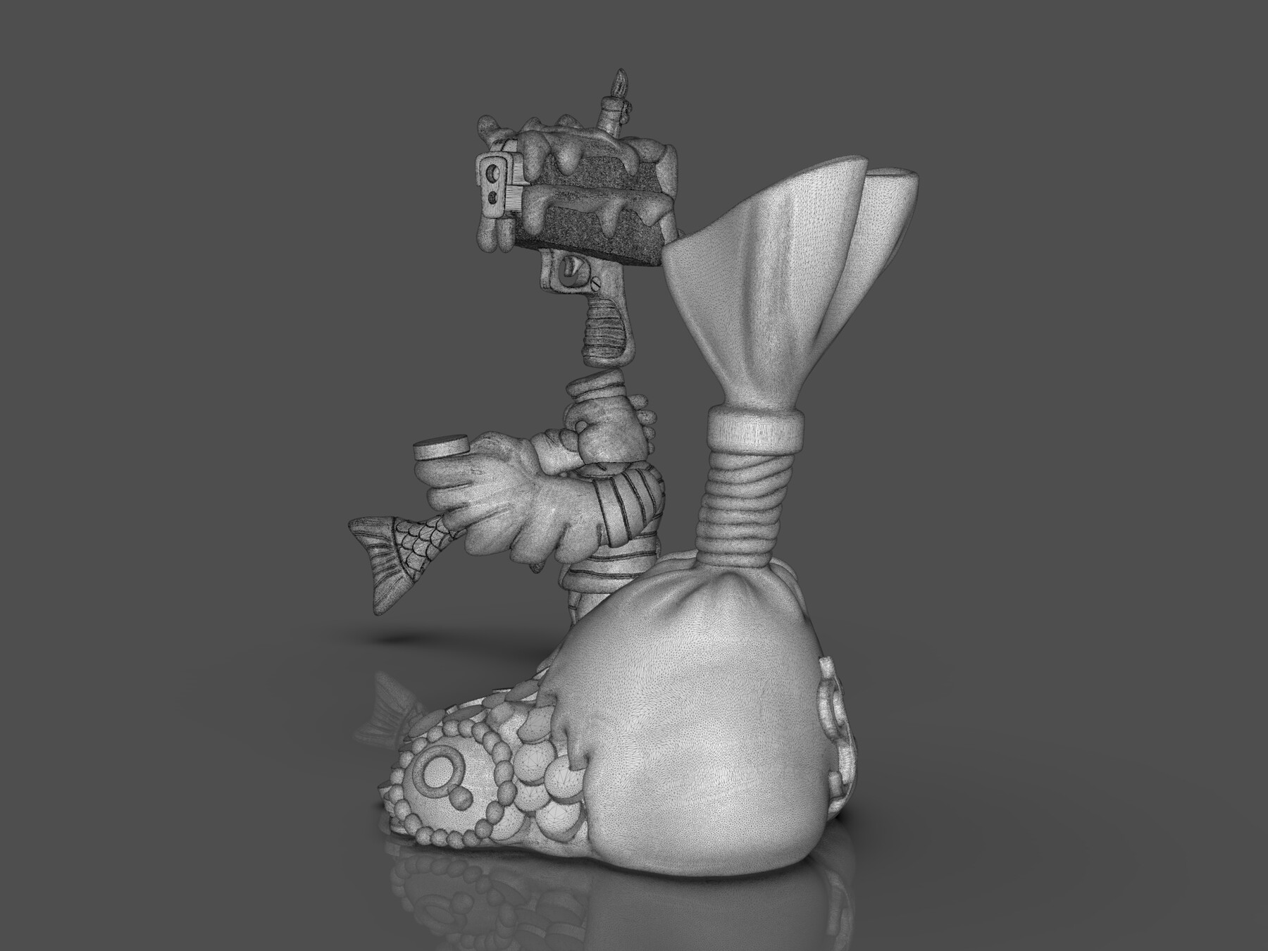 ArtStation - TMNT Scratch The Cat Accesories | Resources