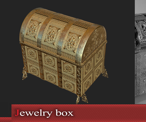 ArtStation - Jewelry box | Game Assets