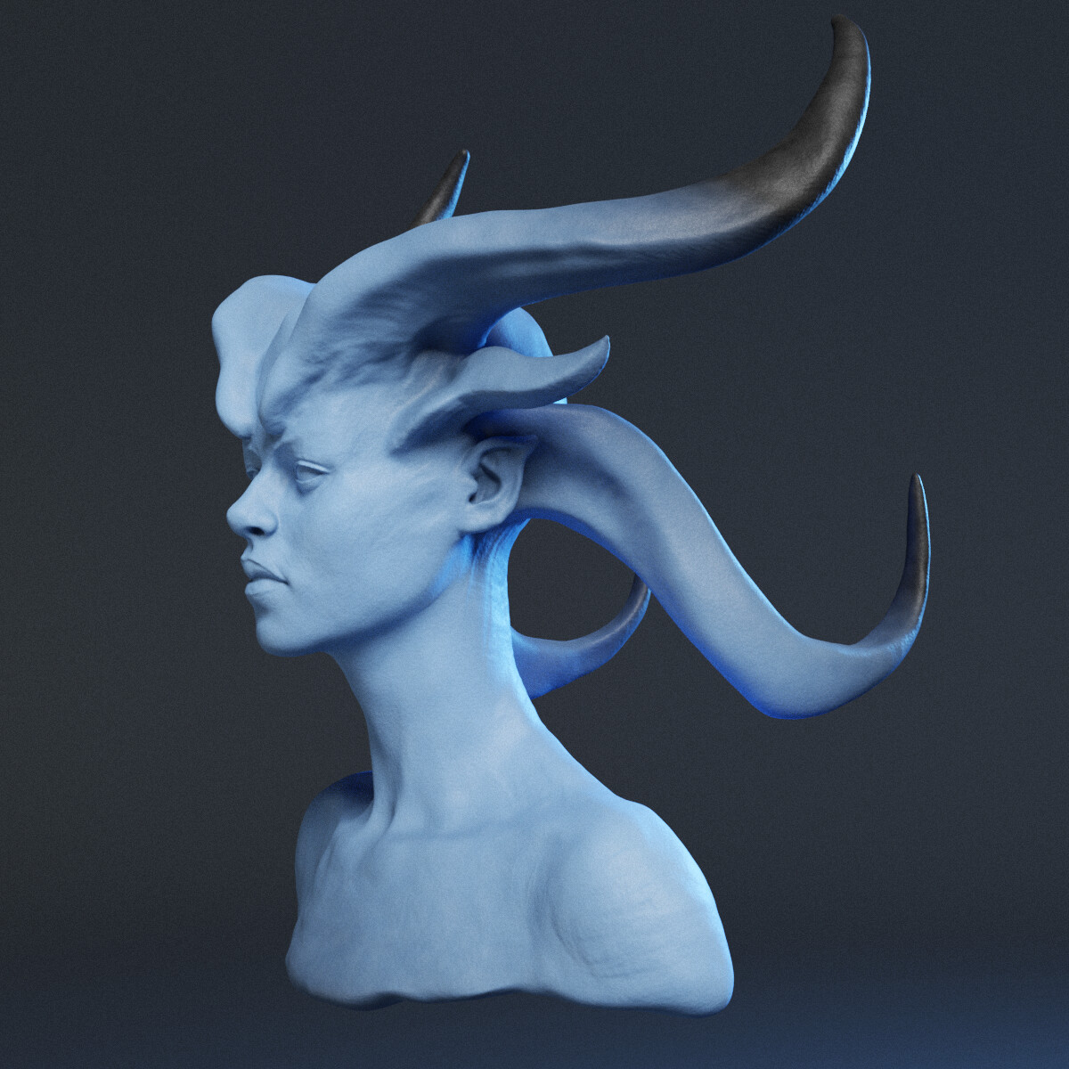 ArtStation - Blender Head Sculpt | Resources