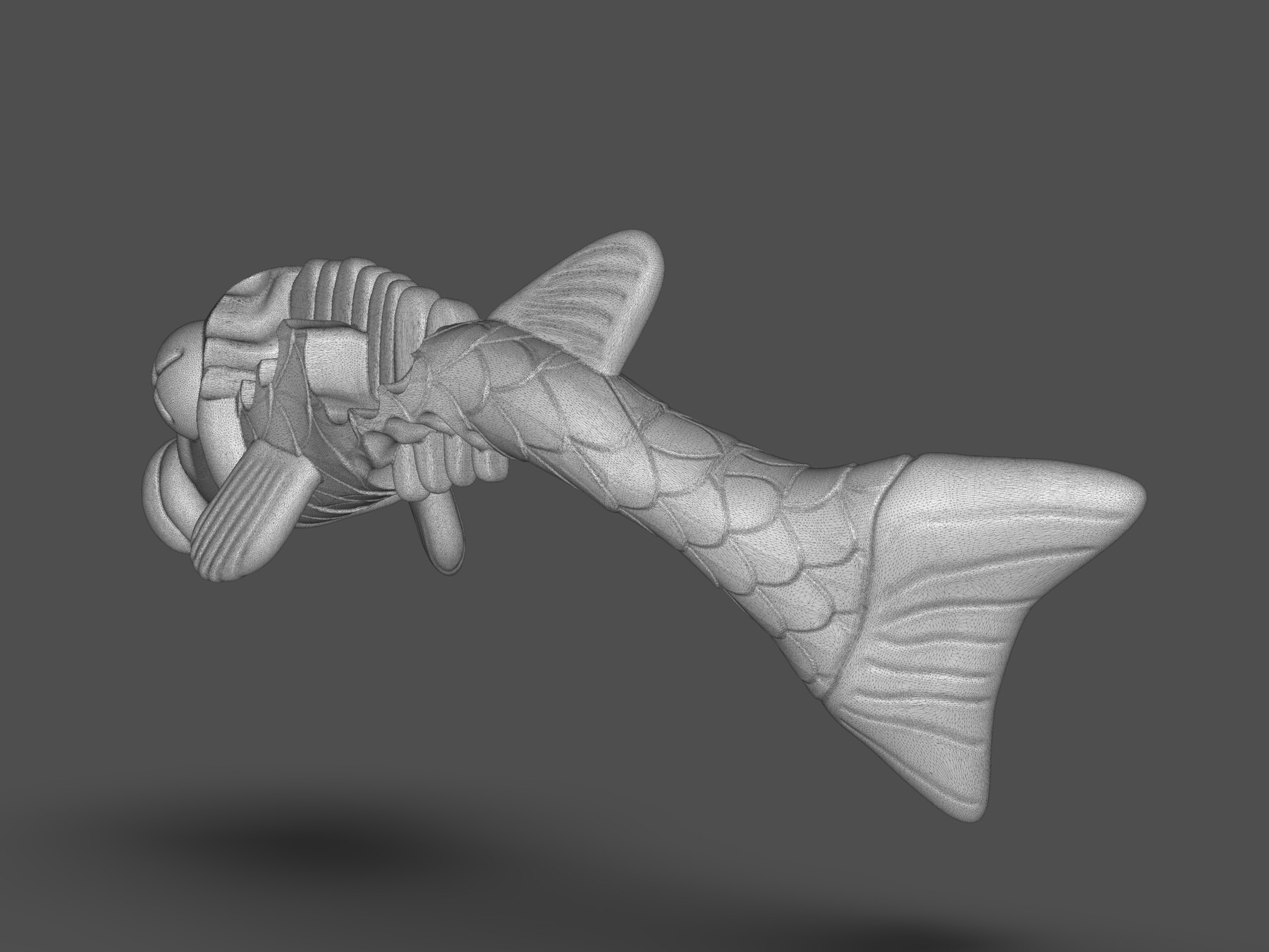 ArtStation - TMNT Fish Scratch | Resources