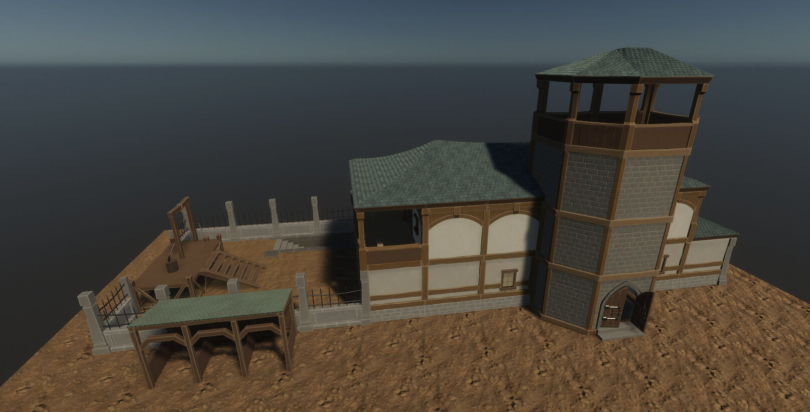 ArtStation - Stylized Fantasy Prison Level Construction Kit PBR HDRP ...