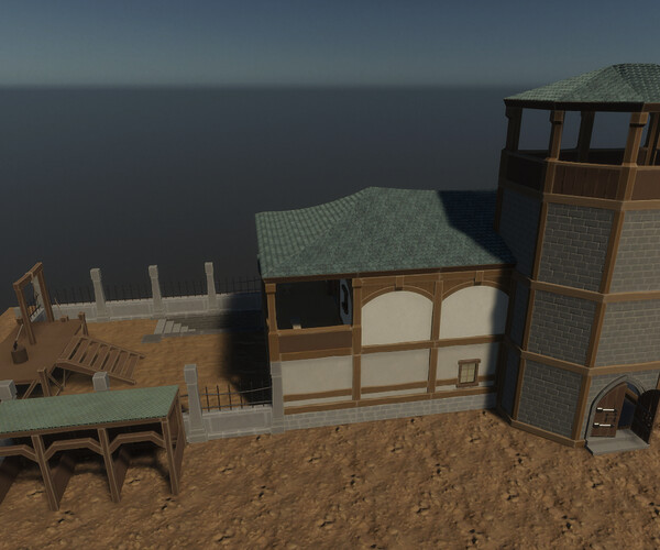 ArtStation - Stylized Fantasy Prison Level Construction Kit PBR HDRP ...