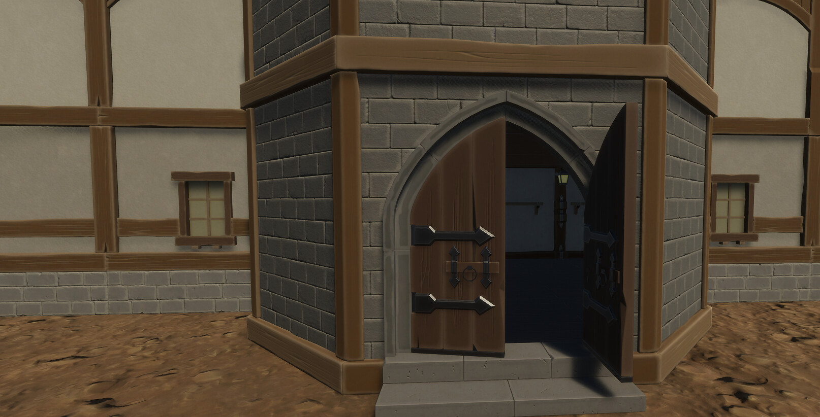 ArtStation - Stylized Fantasy Prison Level Construction Kit PBR HDRP ...