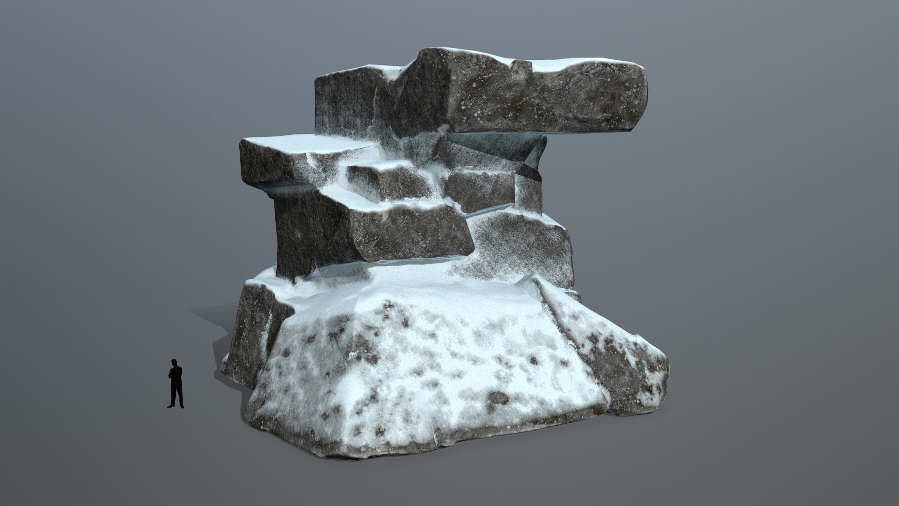 ArtStation - snow rocks | Game Assets