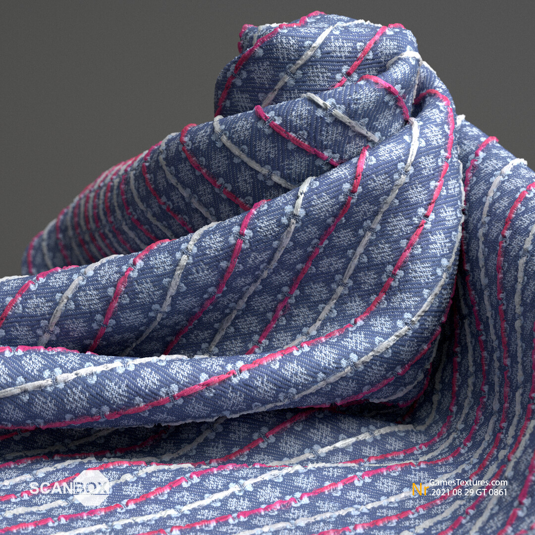 ArtStation - PBR Fabric Scan 4K - 0861 GamesTextures.com | Game Assets