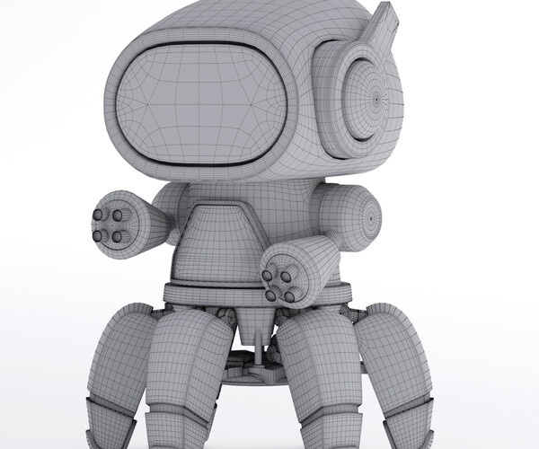 ArtStation - Dancing Robot toy | Resources