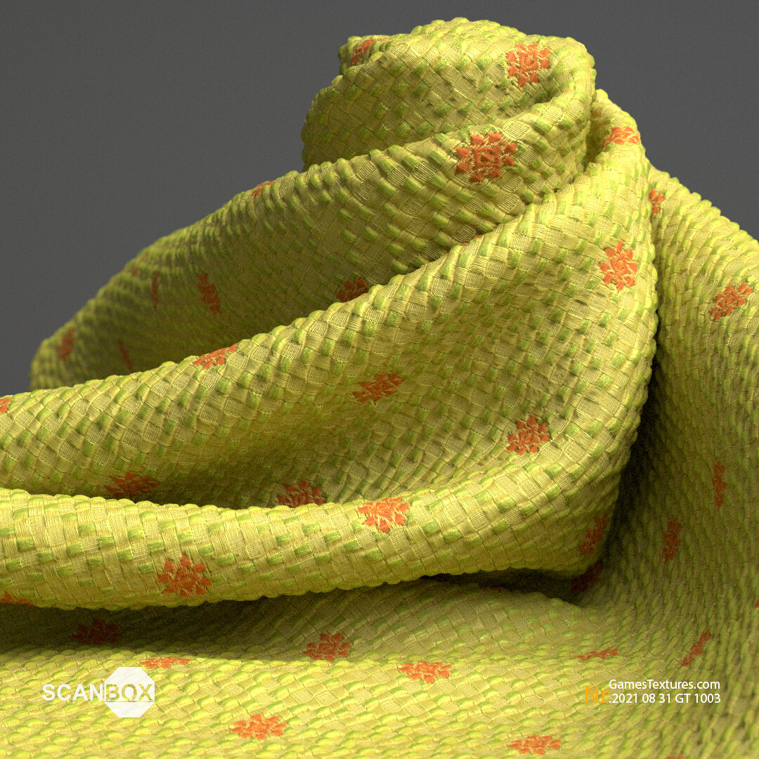 ArtStation - PBR Fabric Scan 4K - 1003 GamesTextures.com | Game Assets
