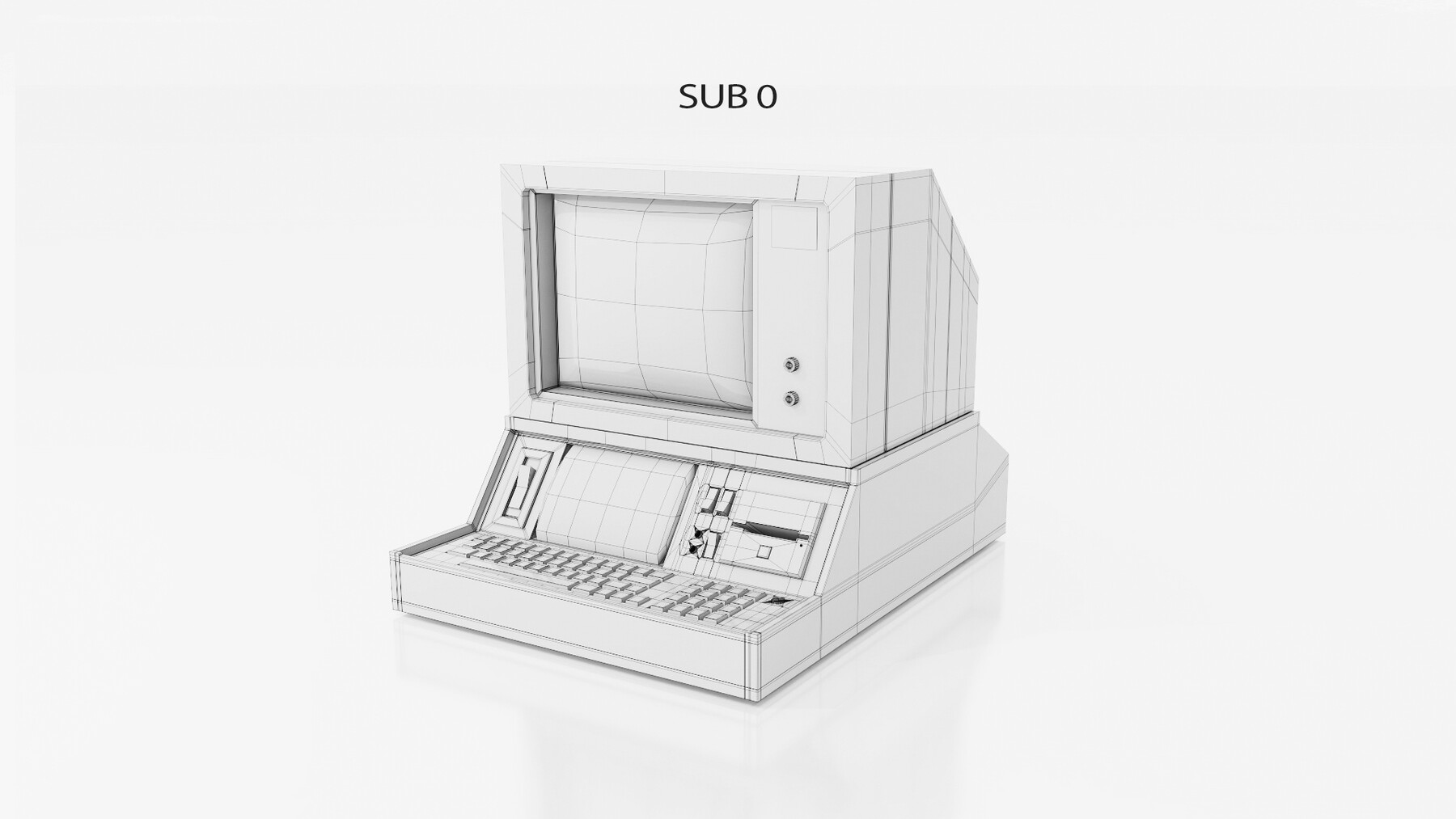 ArtStation - Retro Computer SC | Game Assets