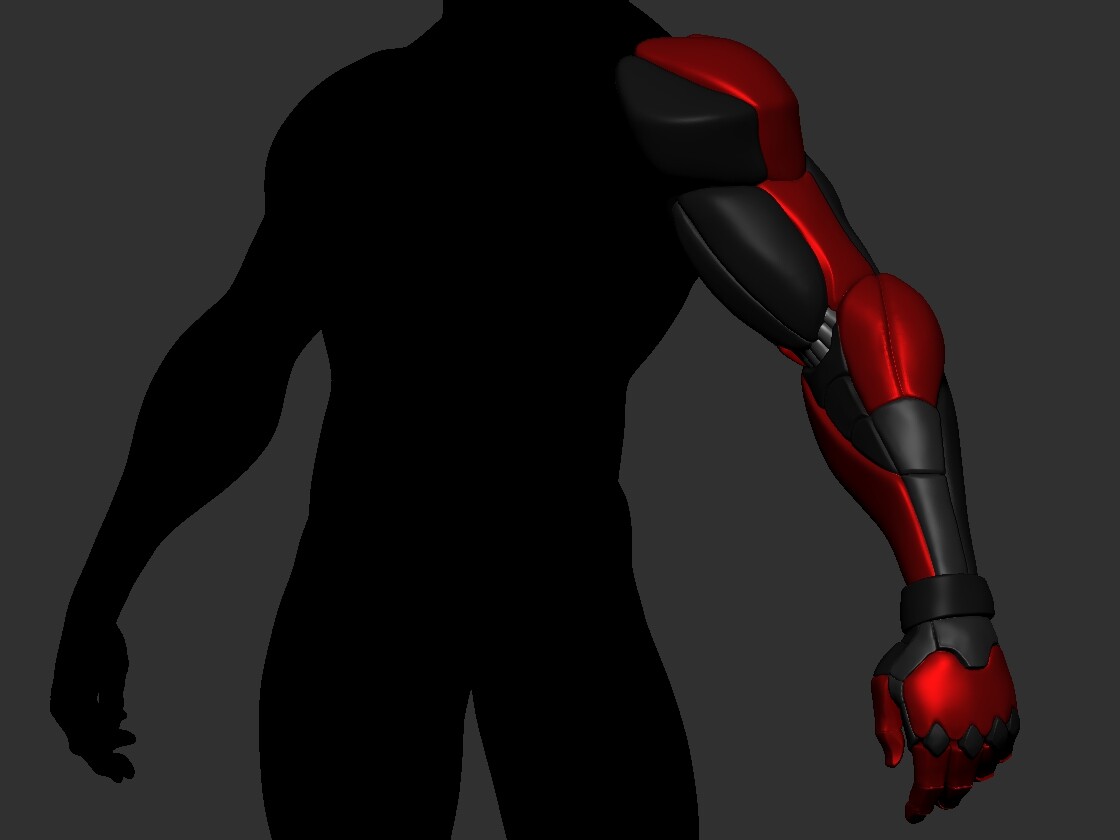 ArtStation - Cyborg Arm - Basemesh | Resources