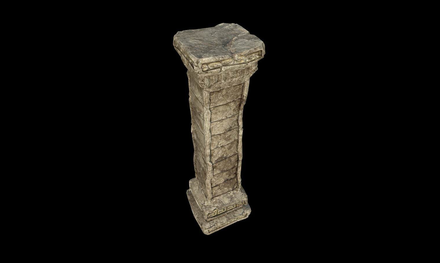 ArtStation - Pillar - Column 2 - PBR - Textured | Game Assets