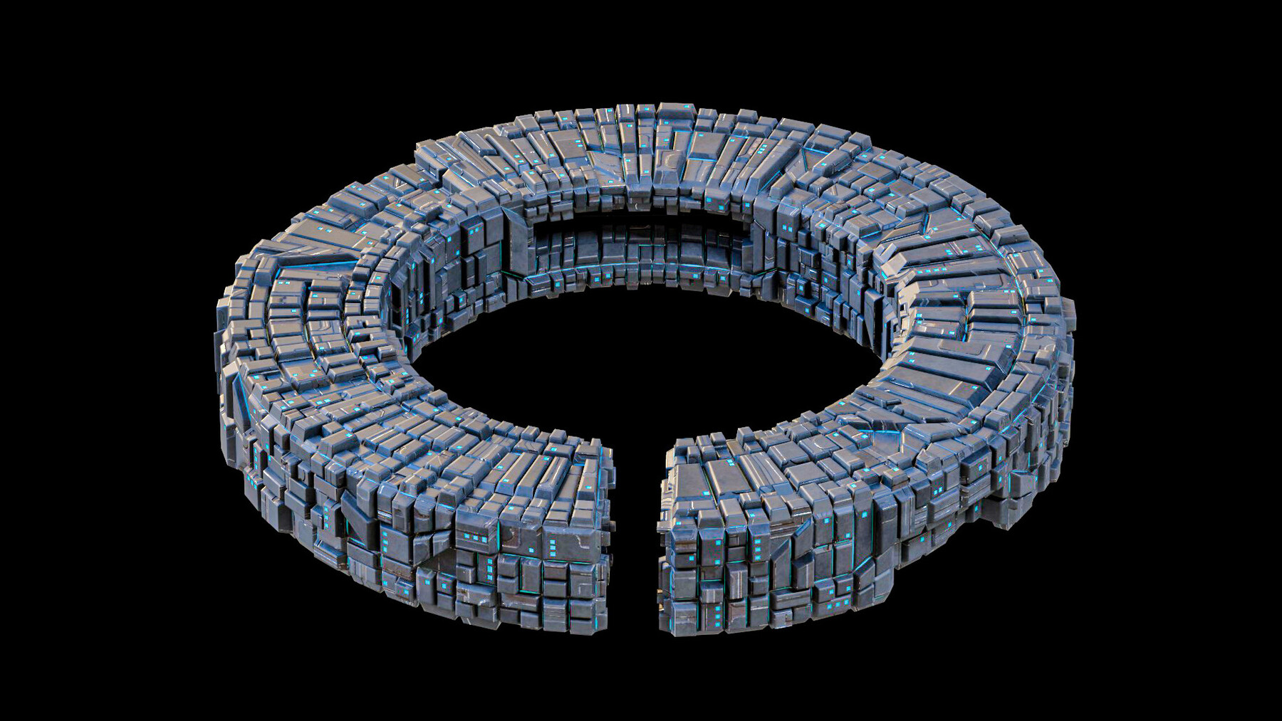 ArtStation - Space Station The Ring | Game Assets