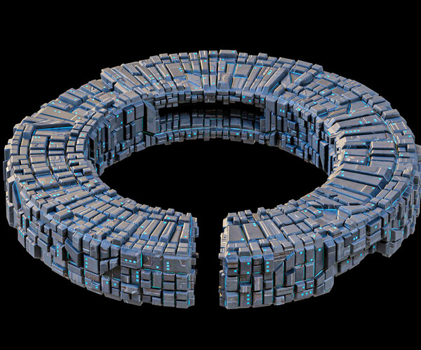 ArtStation - Space Station The Ring | Game Assets