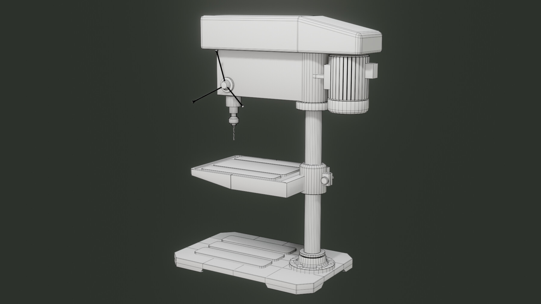 ArtStation - Drilling Machine - Low Poly - Game Ready - PBR | Resources