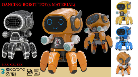 ArtStation - dancing robot | Game Assets