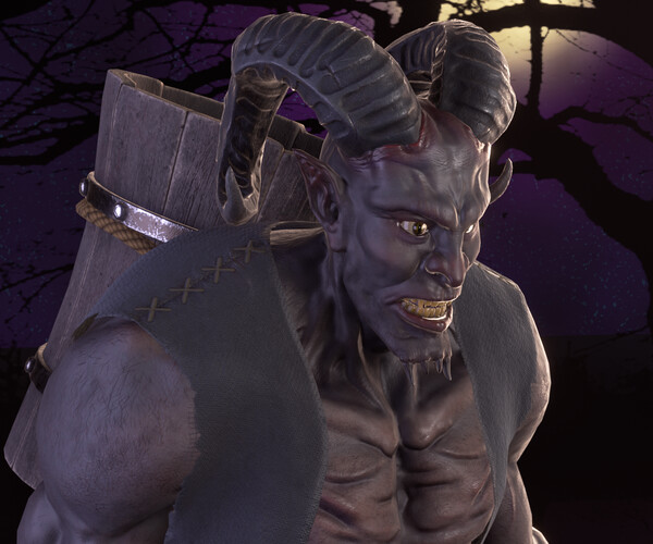 ArtStation - Krampus | Game Assets