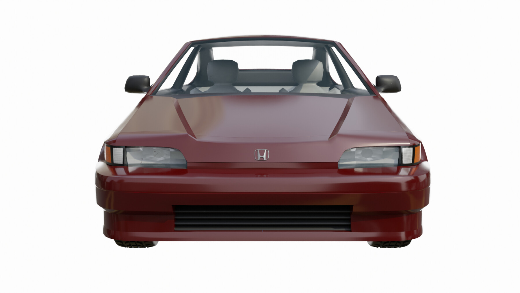 ArtStation - Honda Civic CRX SI 1986 | Game Assets