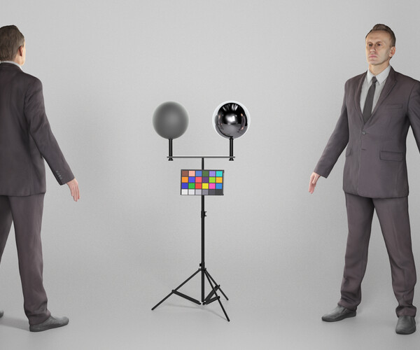 ArtStation - Man in suit ready for animation 354 | Game Assets