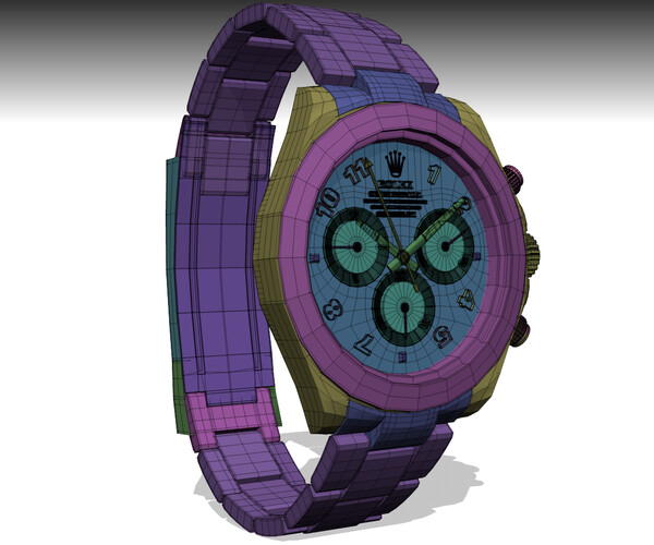 ArtStation - ROLEX WATCH low-poly | Game Assets