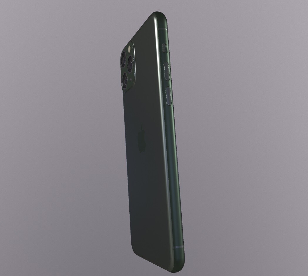 ArtStation - IPHONE 11 PRO MAX low-poly | Game Assets