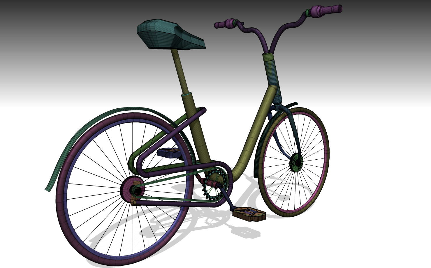 ArtStation - BICYCLE SPORT low-poly | Game Assets