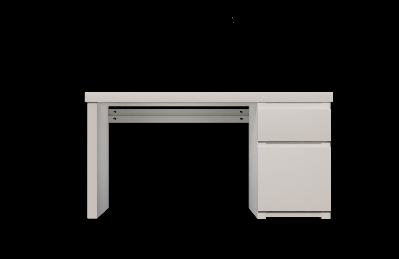 ArtStation - White table | Game Assets