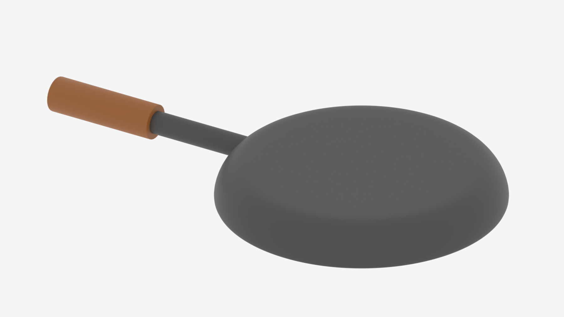 ArtStation - Cartoon Frying Pan and Fried Egg 3D model | Game Assets