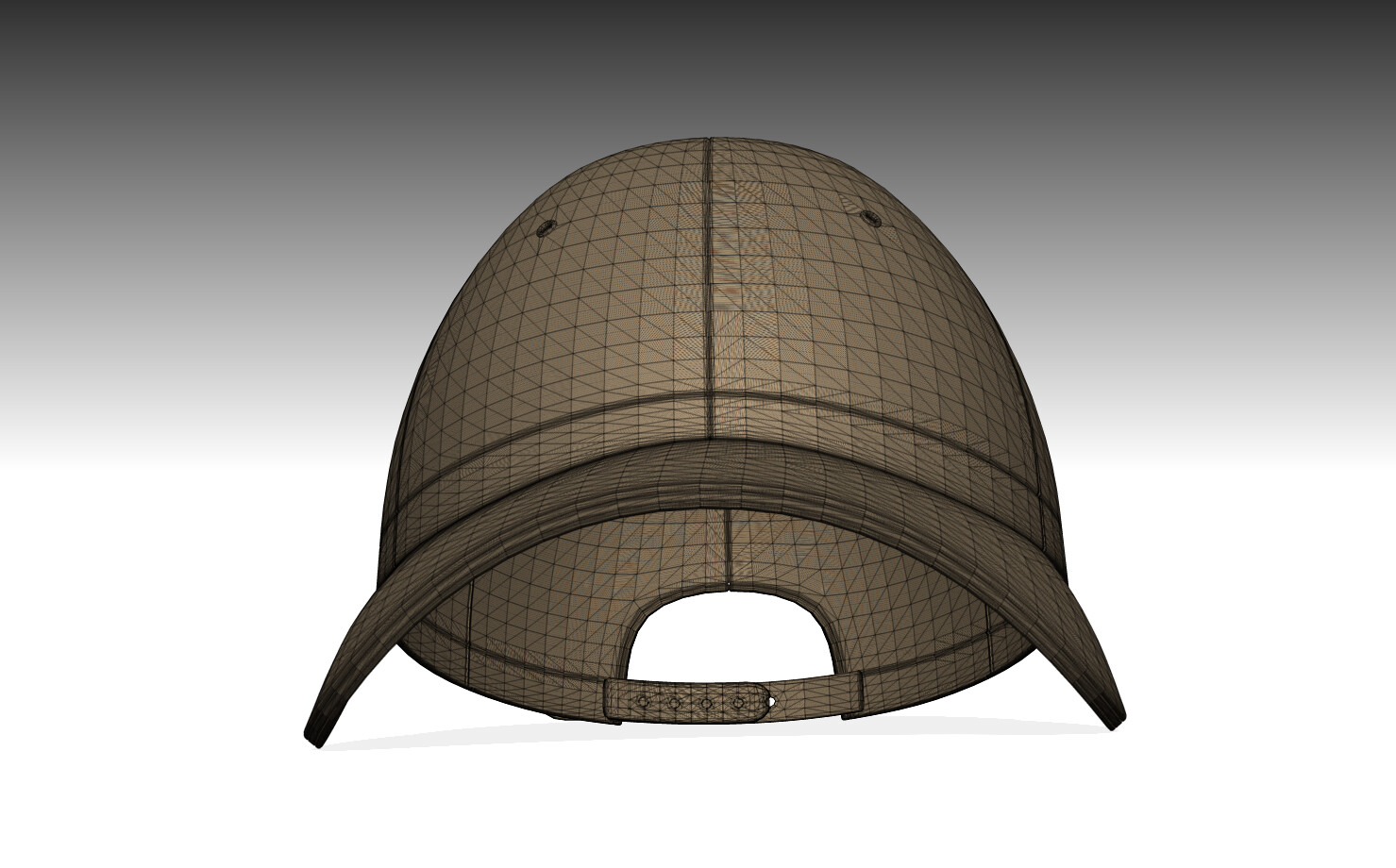 ArtStation - BURBERRY BASEBALL CAP low-poly | Game Assets