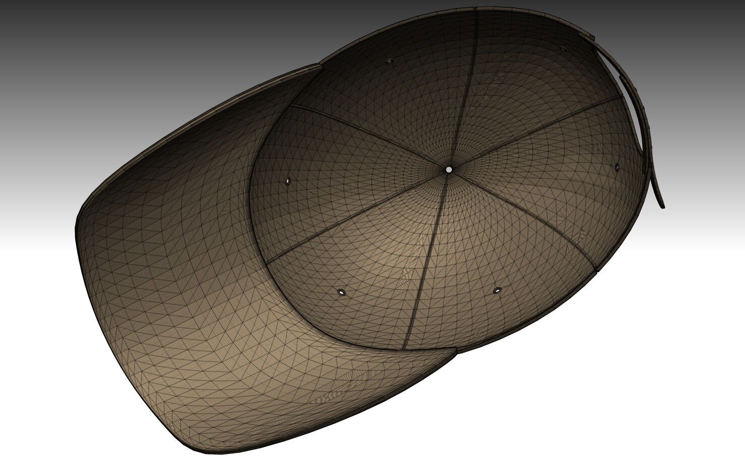 ArtStation - BURBERRY BASEBALL CAP low-poly | Game Assets