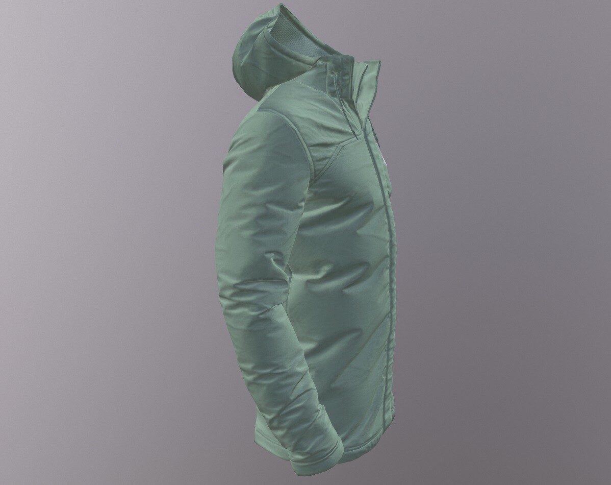ArtStation - JORDAN JACKET low-poly | Game Assets