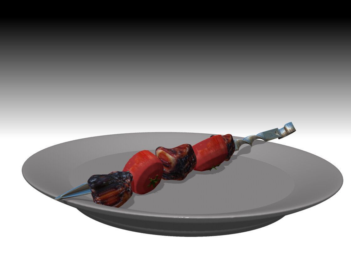 ArtStation - KEBAB FOOT low-poly | Game Assets